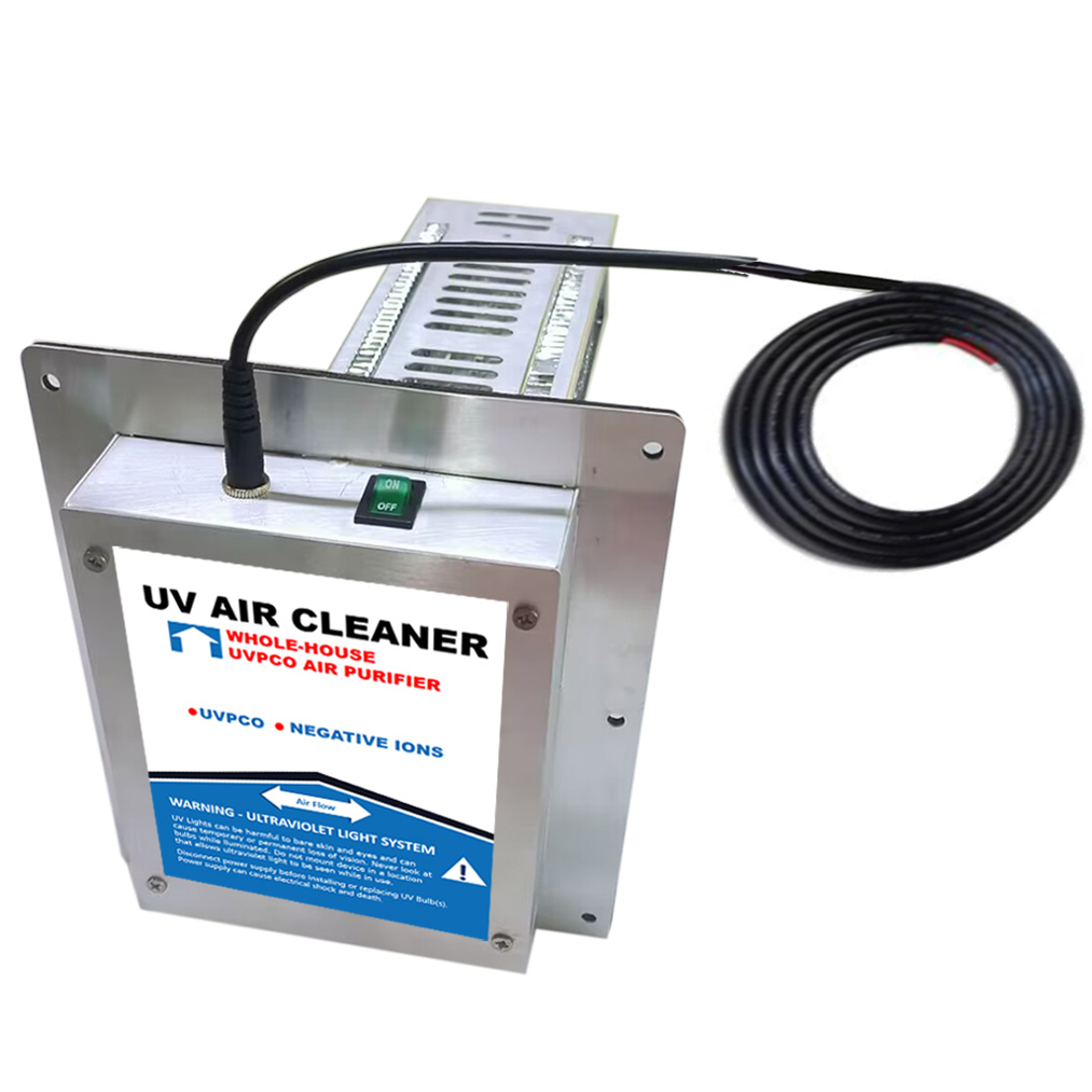 odor reduce uv photocatalyst air purifier for home in-duct HVAC air ...