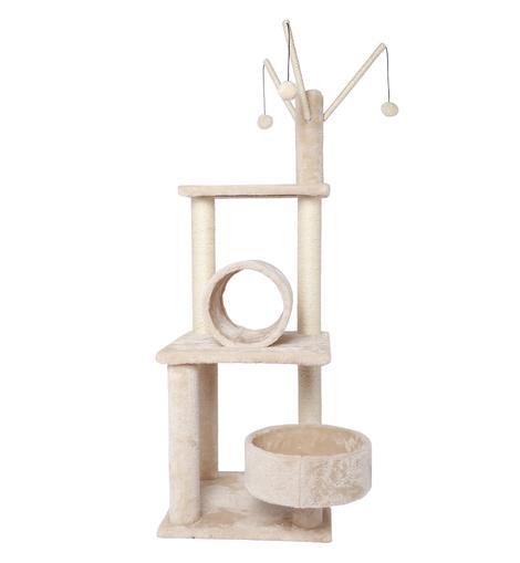POILS BEBE BEIGE-COLOR CAT ACTIVITY TREE AND TOWER - Poils bebe (China ...