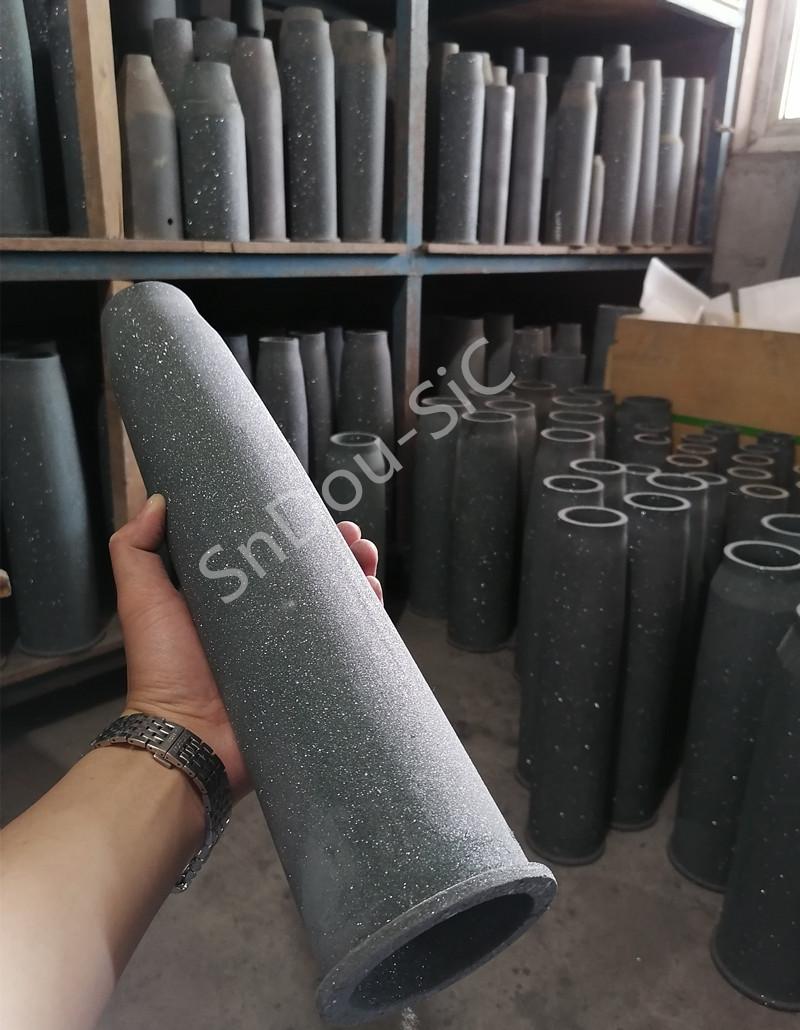 RSiC Burner cone (flame tubes) by china recrystallized sic - China