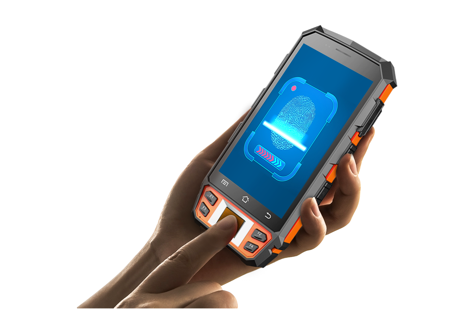 Android 3 meters 860-960mhz rfid handheld reader PDA for rfid asset ...