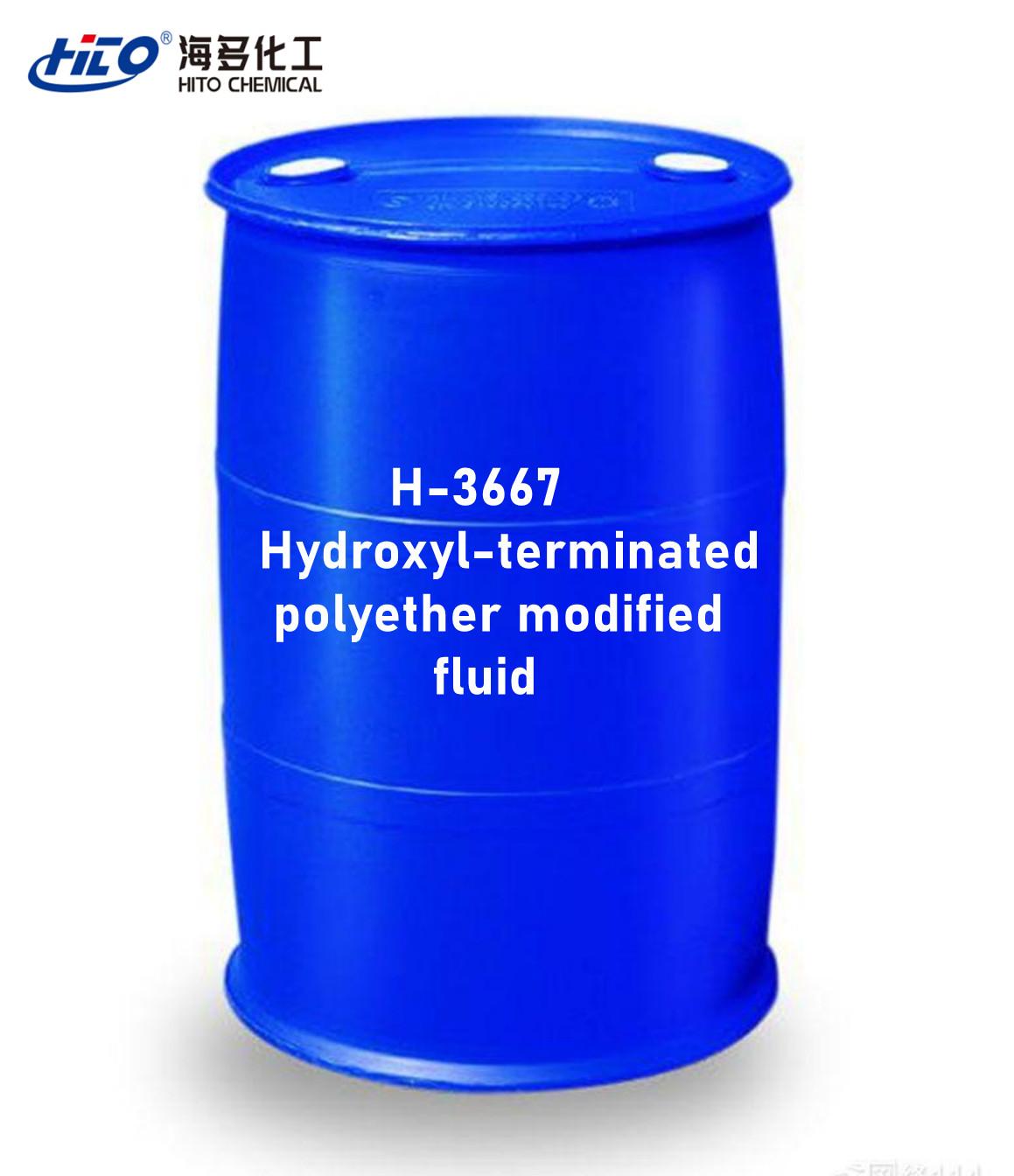 H-3667 Hydroxyl-terminated polyether modified silicone fluid (China ... H-3667 Hydroxyl-terminated polyether modified silicone fluid (China ...