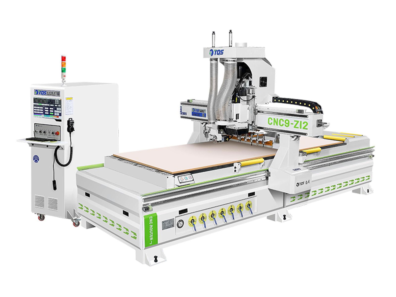 Heavy Duty CNC Nesting Center with Linear Tools Changer - CNC9-12Z - TQS CNC (China Manufacturer ...