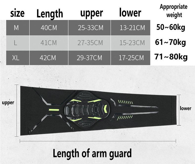 New Sports Arm Guard Cuff Honeycomb Anti-collision Pressure Elbow Joint ...