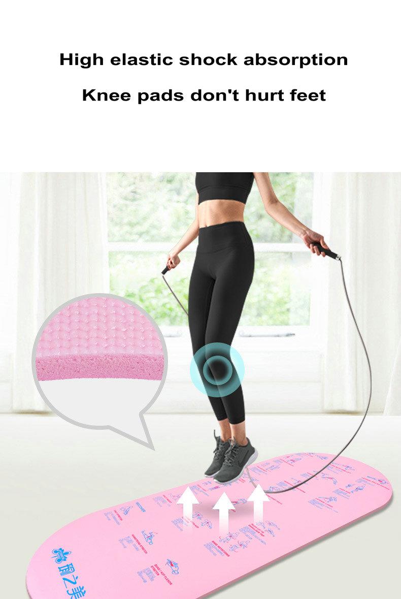 Silent Rope Damping Mat High Density Yoga Fitness Mat (China Trading ...