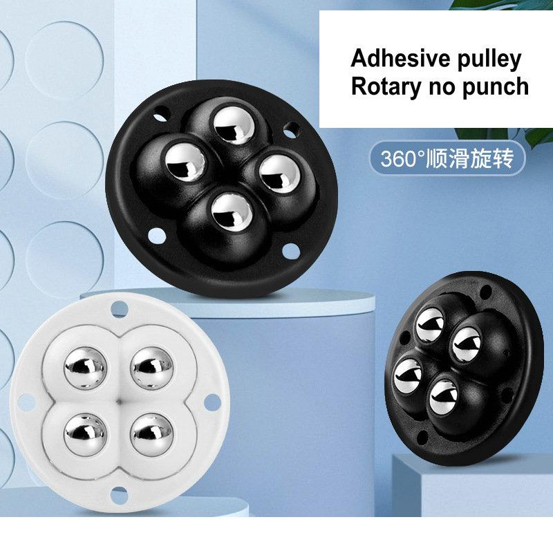 Outdoor Tool No-punch Ball Paste Base Universal Wheel (China Trading ...