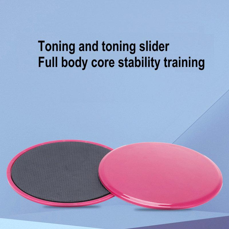Yoga Fitness Pilates Sliding Disc Coordination Fitness Sliding Mat ...