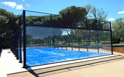 CCC Tempered glass Panoramic Padel Court From China Supplier (China ...