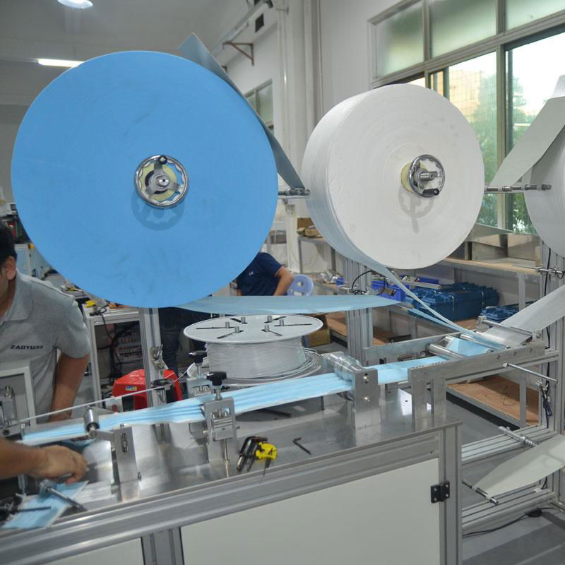 Disposable 3 Ply Automatic Face Mask Machine - CY-PM301 - Chuangyu ...