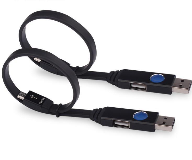 Android splitter OTG conversion data cable micro usb adapter cable ...