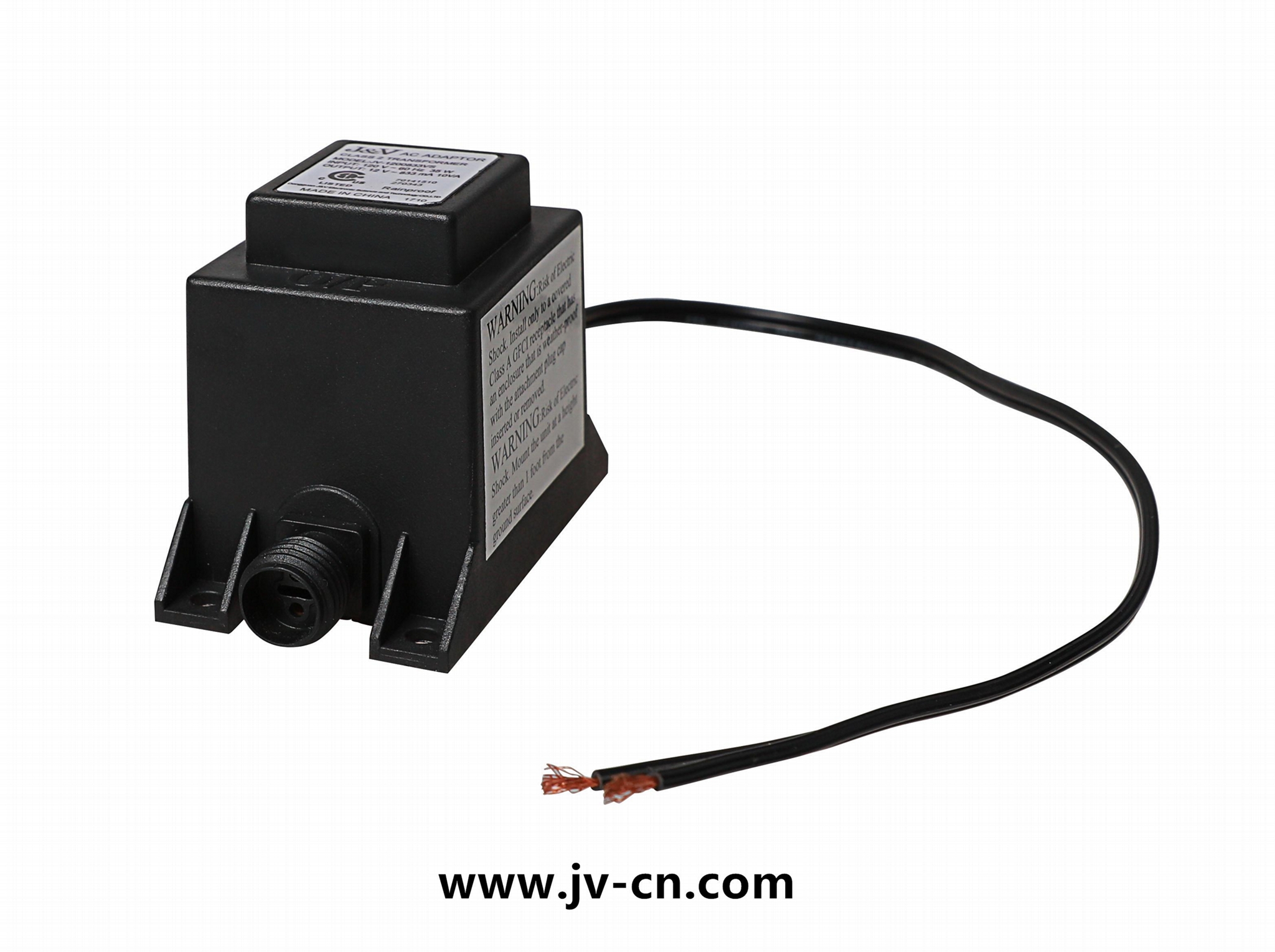 120VAC/12VAC Outdoor Waterproof Transformer - JV-1205000VS - J&V (China ...