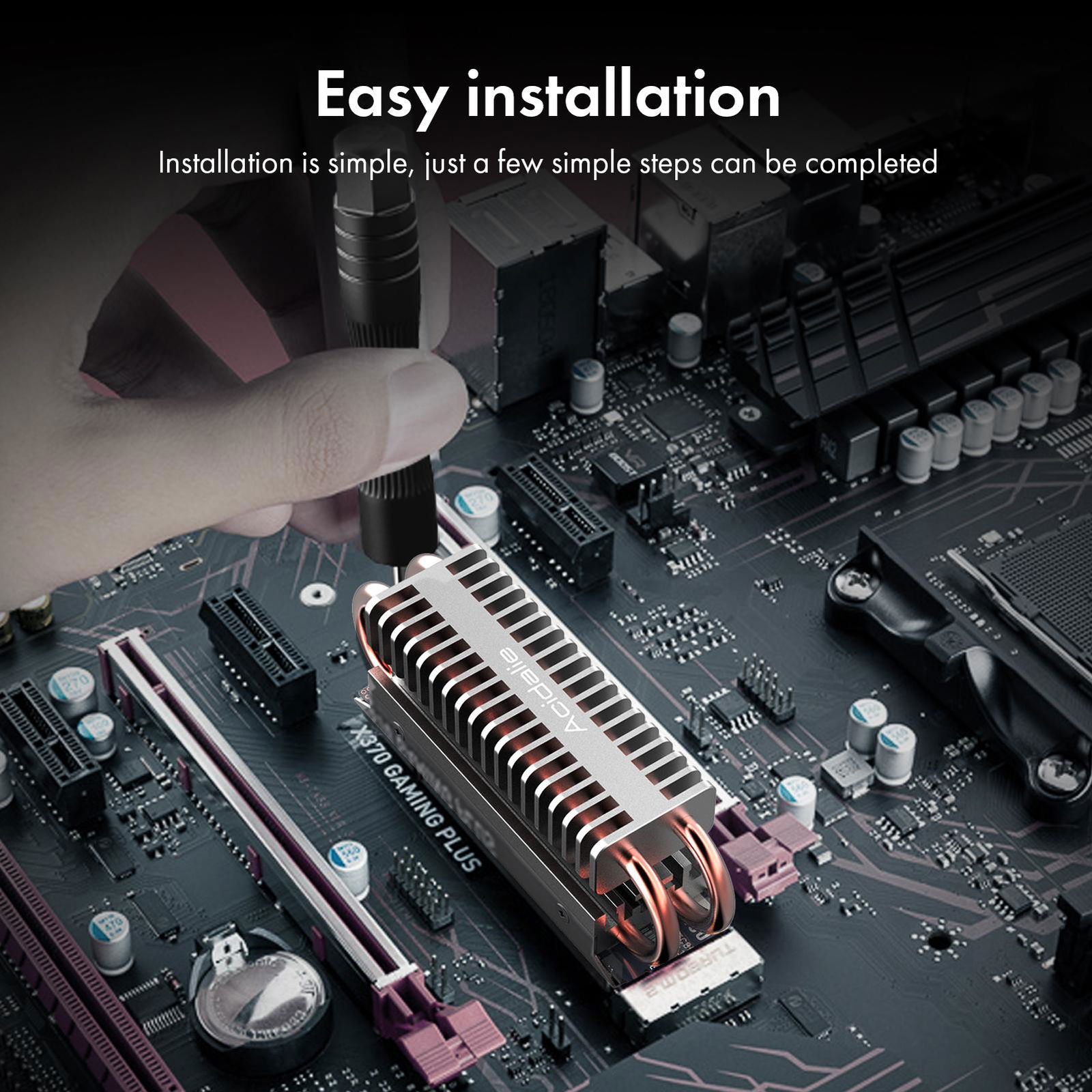 ACIDALIE M.2 2280 SSD Heatsink - 品牌 原产地 请选择原产 (China Manufacturer ...