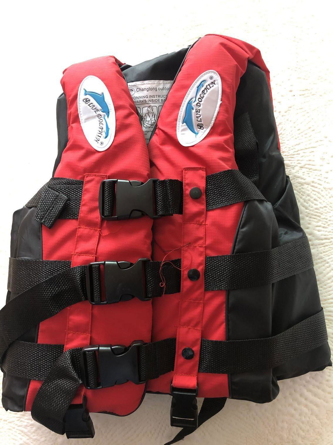 Lifesaving Vest Floating Device Adult Life Jacket Water Rescue Children ...