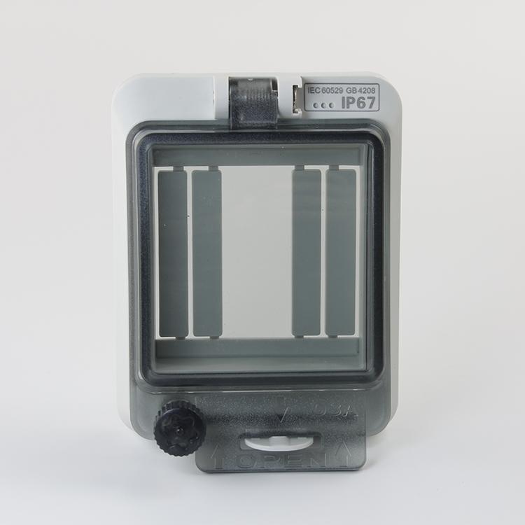 Manufacture 03A IP67 circuit breaker transparent contact protection ...