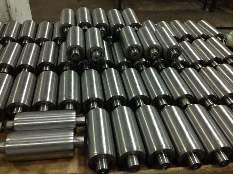 Tension leveler backup rollers, backup rollers for metal sheet leveling ...