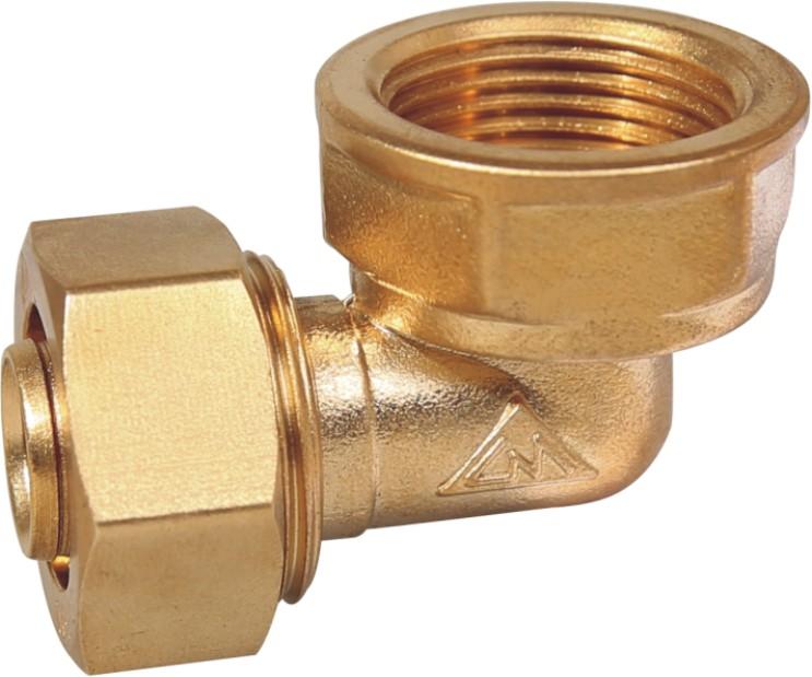 OEM Forged 1/2" BRASS EQUAL TEE ALUMINIUM MULTILAYER PIPE FITTINGS PEX PIPE FITT (China Trading ...