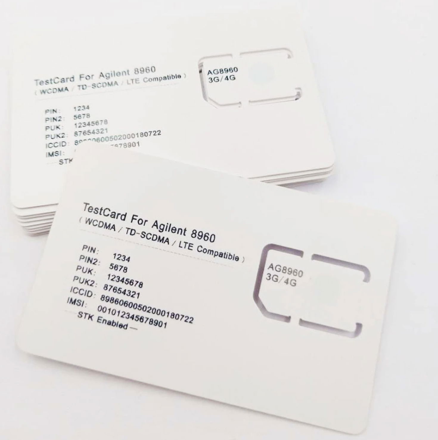 GSM+CDMA Coupling Test White Card - Hongdecard (China Manufacturer ...