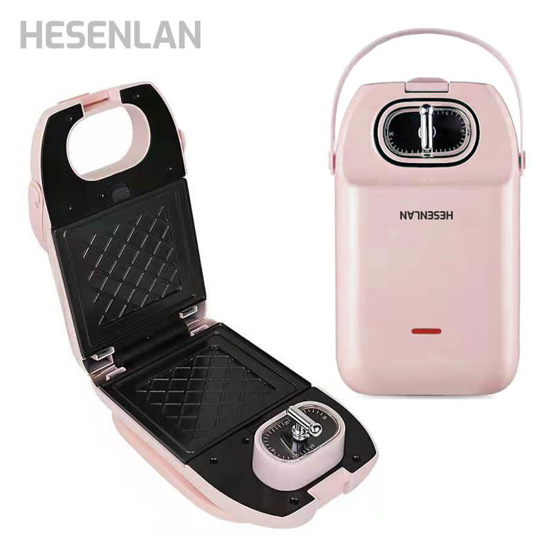Portable breakfast and snack toaster Waffle maker - BM-4301 - Hesenlan ...