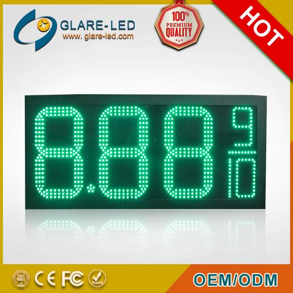 outdoor 7 Segments LED Display led digital board 12 inch display signs ...
