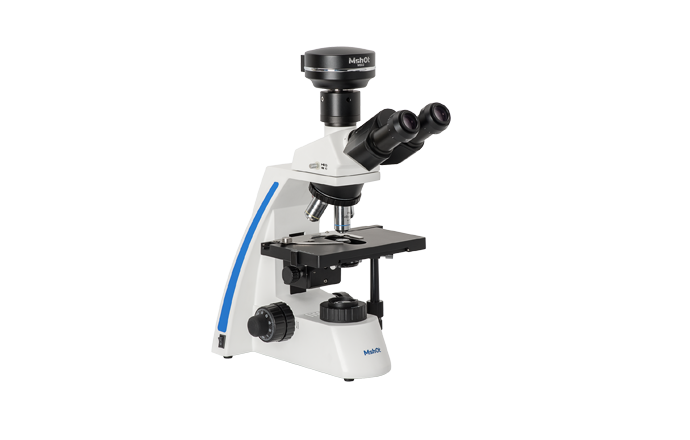 Routine biological microscope with trinocular observation tube ML31 ...