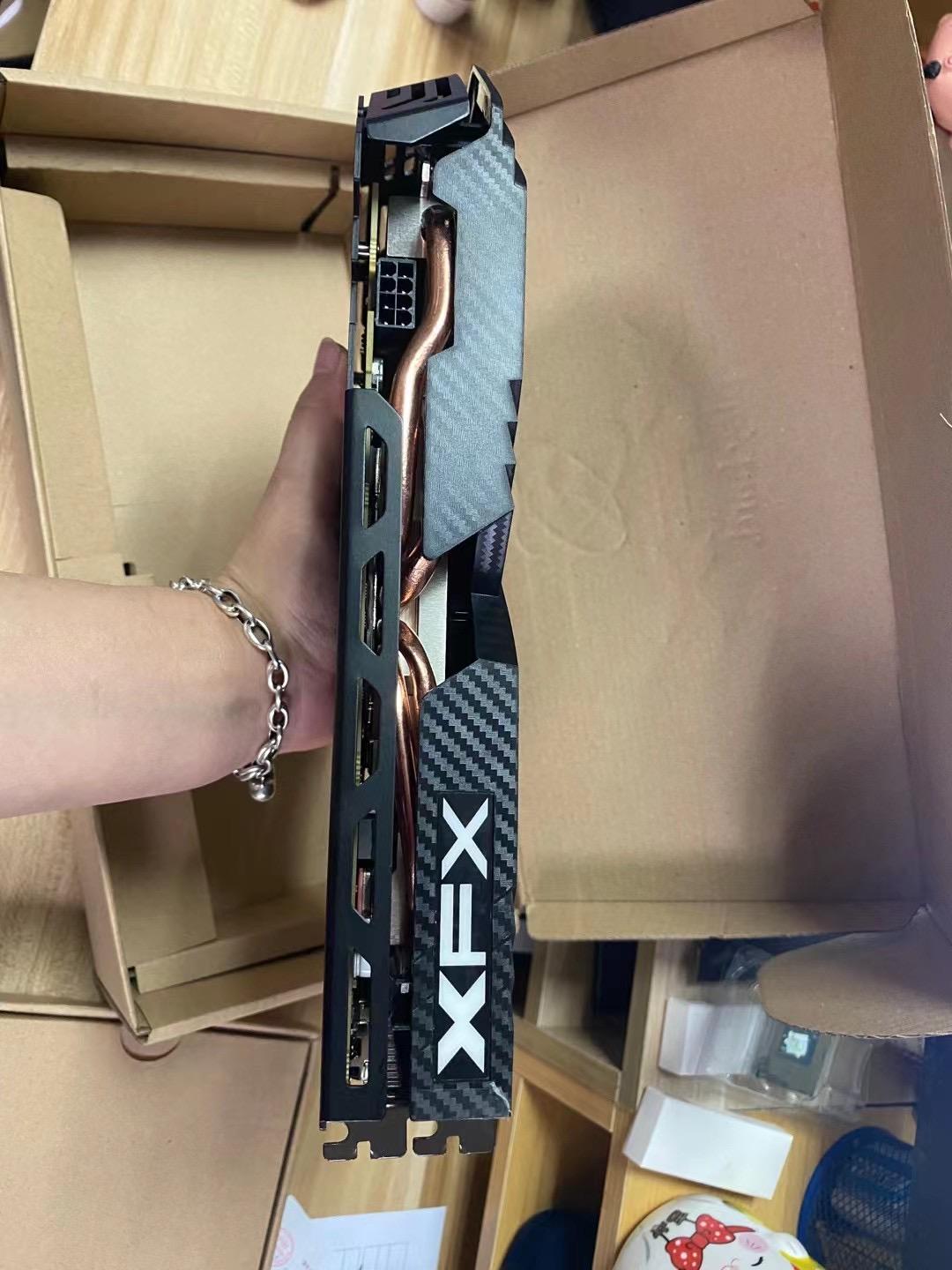 XFX RX580 8GB AMD Radeon Graphic Cards For Games computer use - CL-580 ...