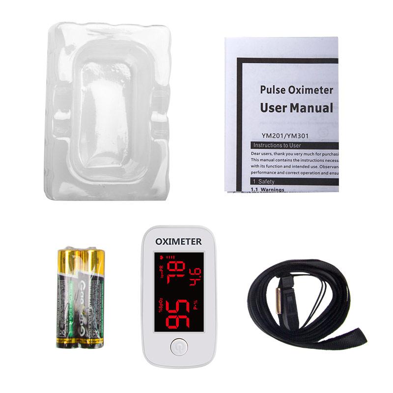 high quality 1.5 inch led screen pulse oximeter white oximeters fingertip pulse - YM101 - ESPOO ...