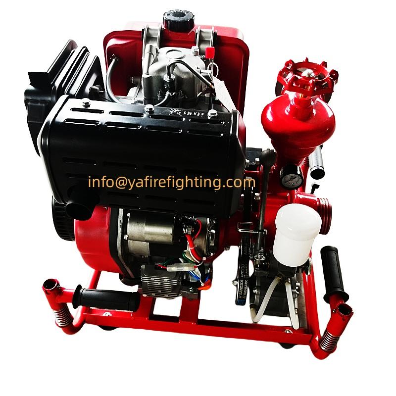 13hp mobile centrifugal fire water pump self priming fire pum with ...