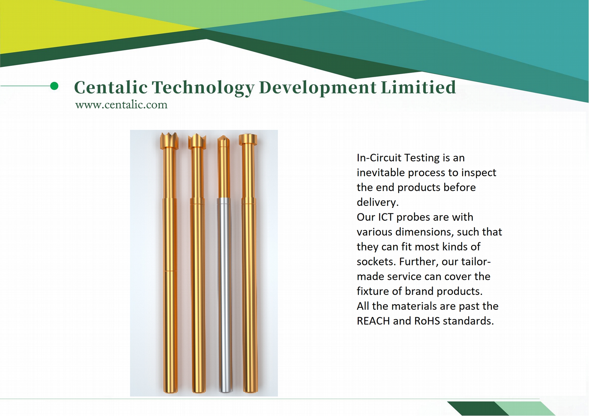 In-circuit Test Probe Pogo Pin P156 Series for PCB Assembly Inspection ...