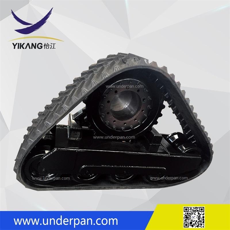 6 tons triangle rubber track undercarriage for farm tractor from China ...