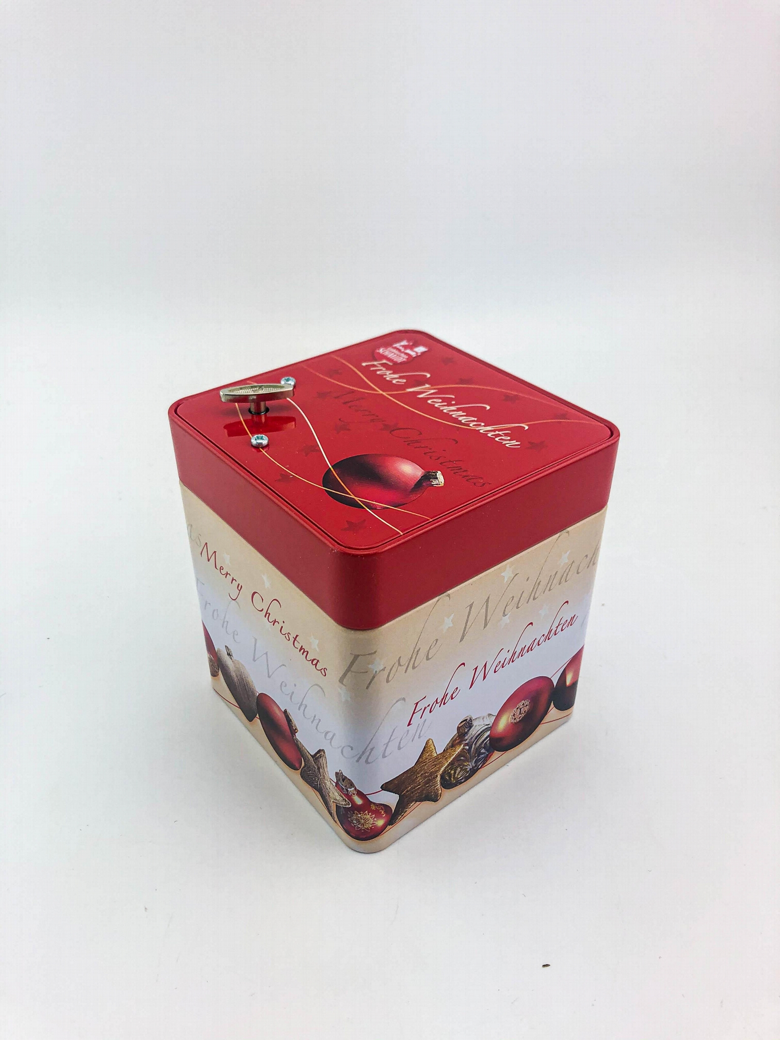 Custom Square musical tin Biscuit Tin Candy tin - SQ612 (China ...