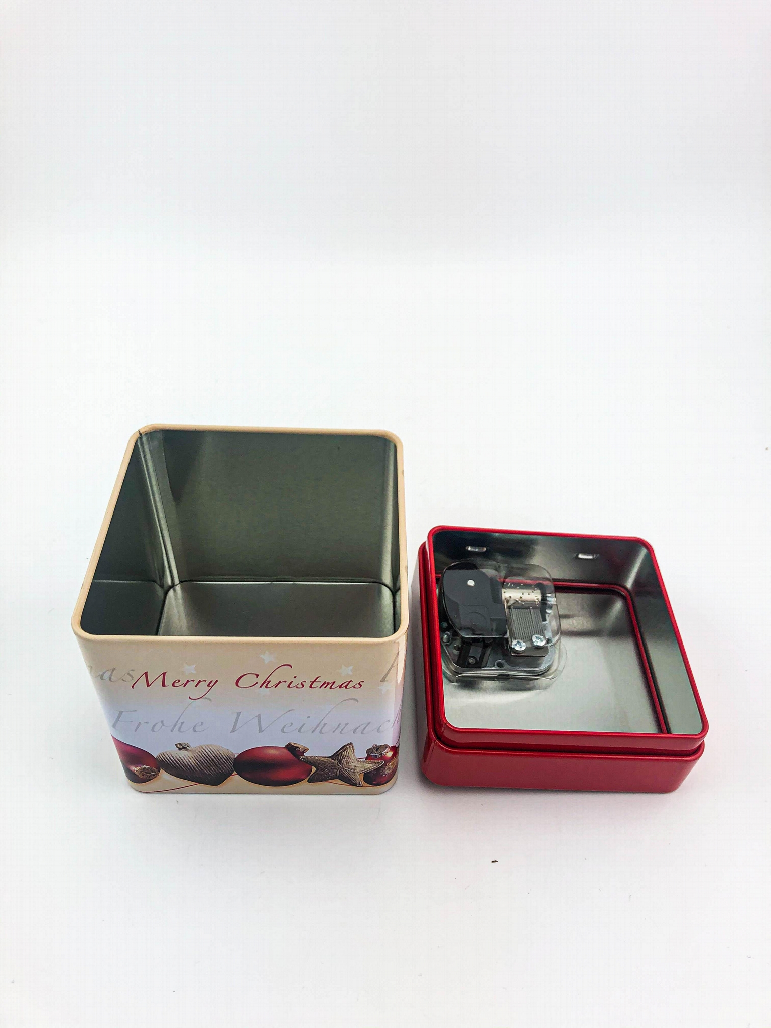 Custom Square musical tin Biscuit Tin Candy tin - SQ612 (China ...