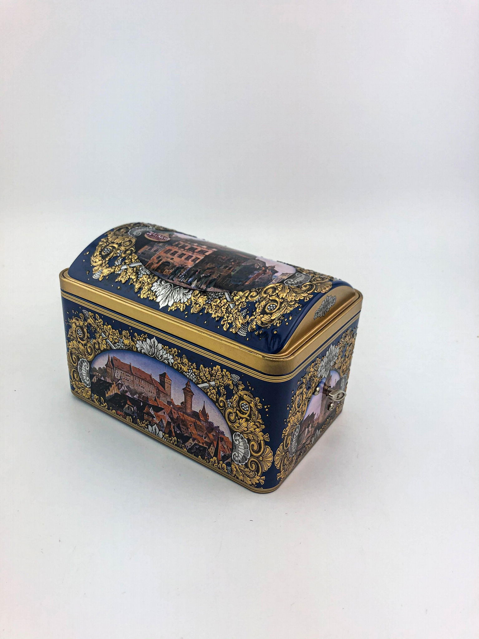 Custom Rectangle Musical tin Candy tin Cookie Tin - RT376 (China ...