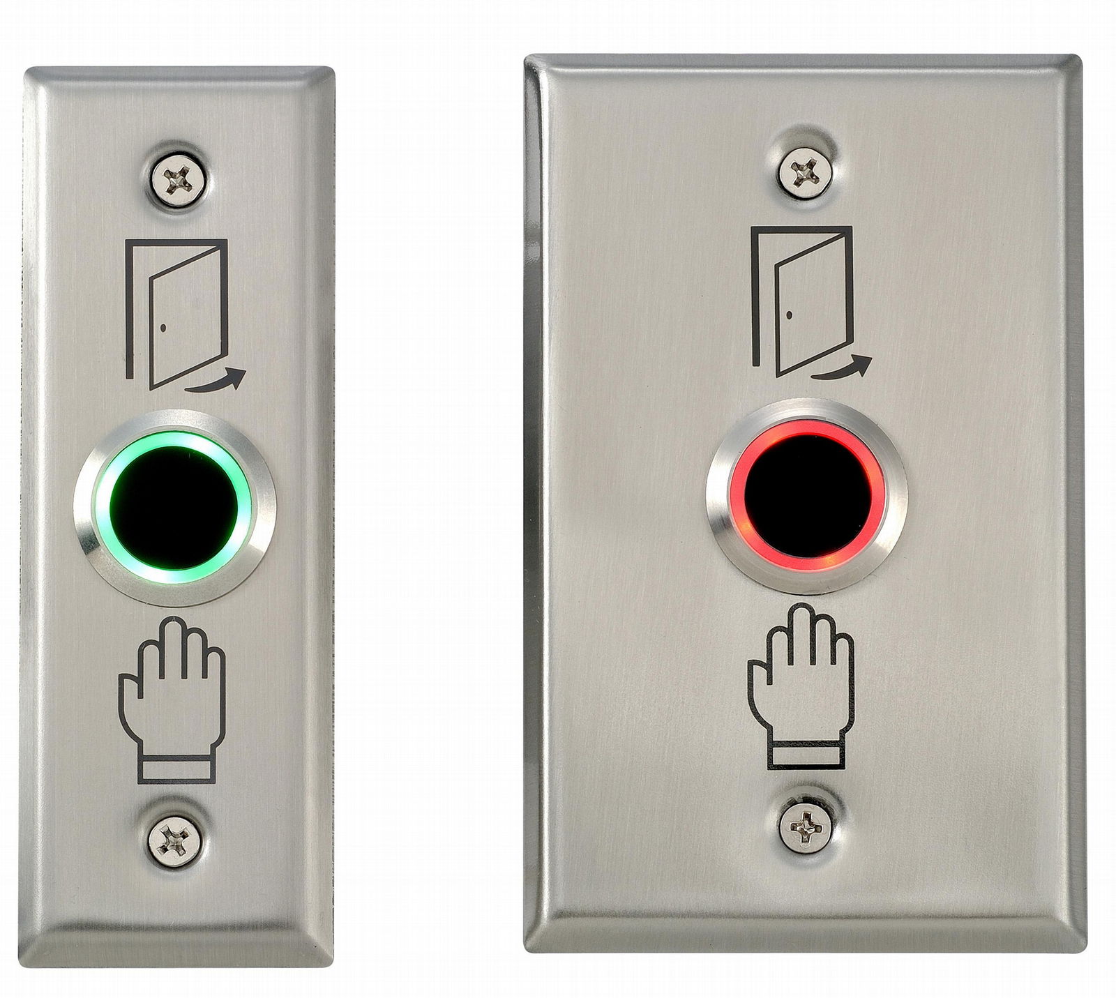 Infrared Touchless Sensor Button Exit Button Switch For Lock Door Access Control Si Series