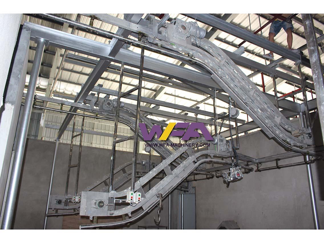 Quarter-carcass Lifting Machine Of Meat Processing For Cattle Abattoir ...