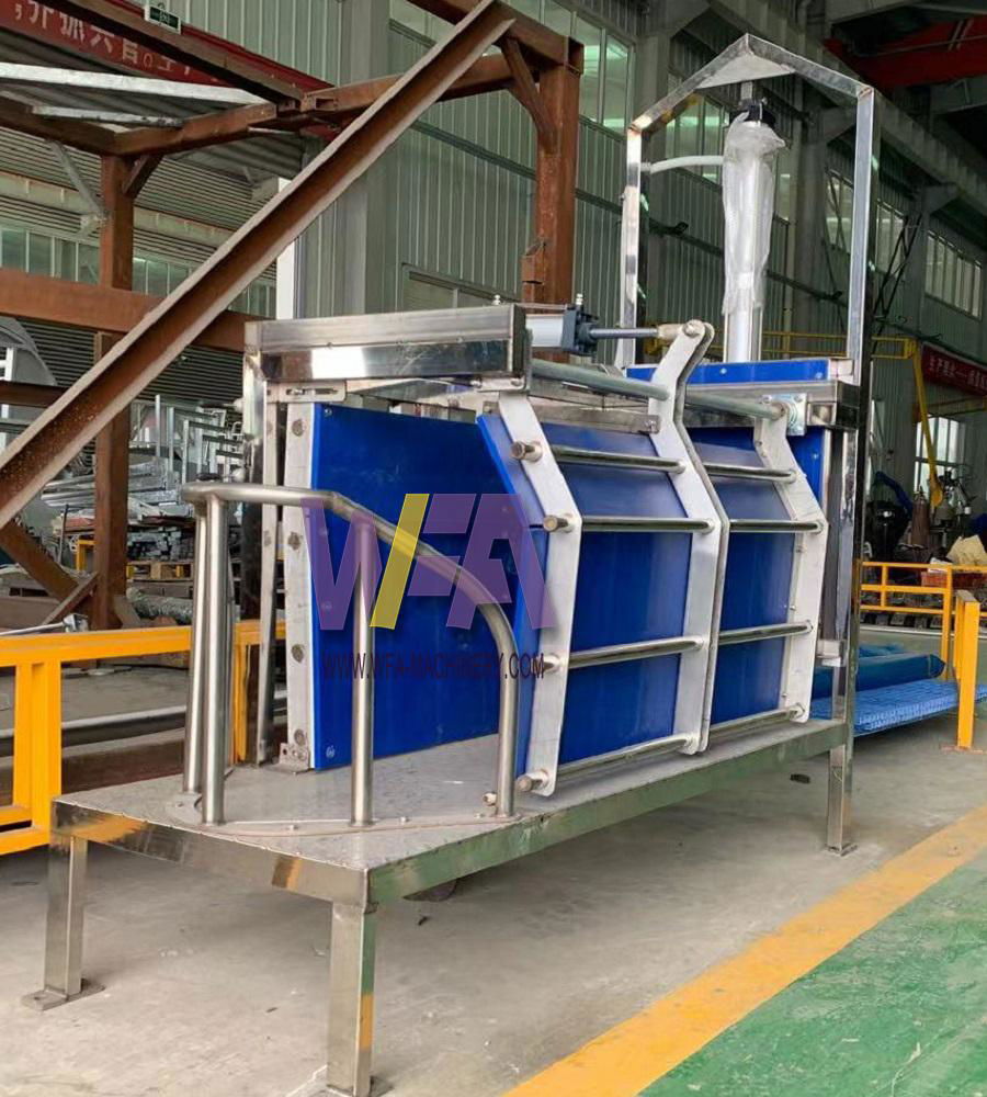 Pig Slaughterhouse Stunning Box for Pig Abattoir Line - FP-KB01 - EME ...