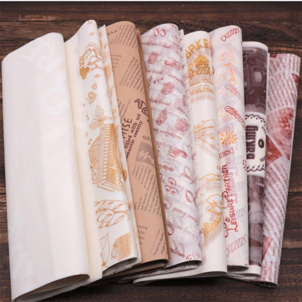 Wrapping Paper Food Custom Food Liner Paper - customizable - DECHEN ...