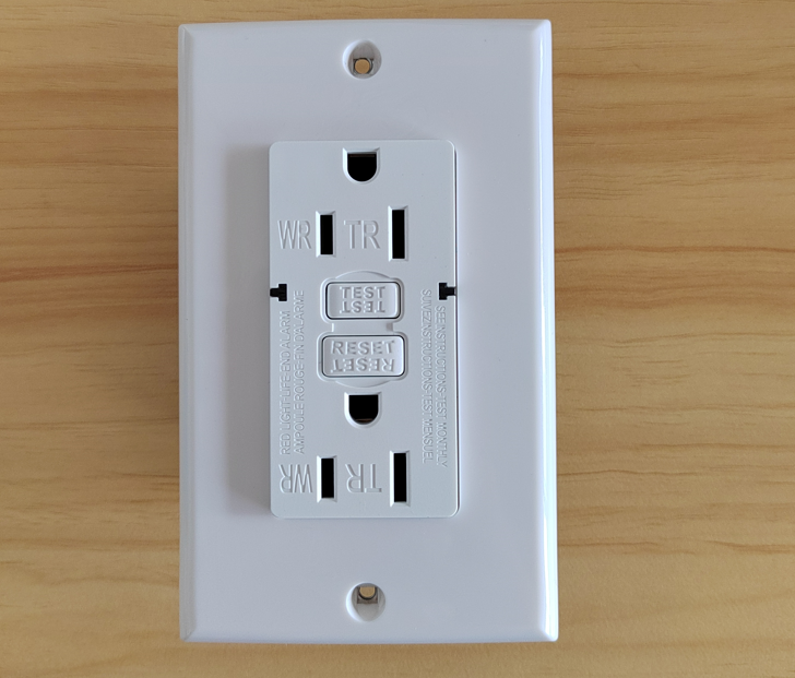 Weather Resistant GFCI Self Test Receptacle, Safe Receptacle, UL Socket ...