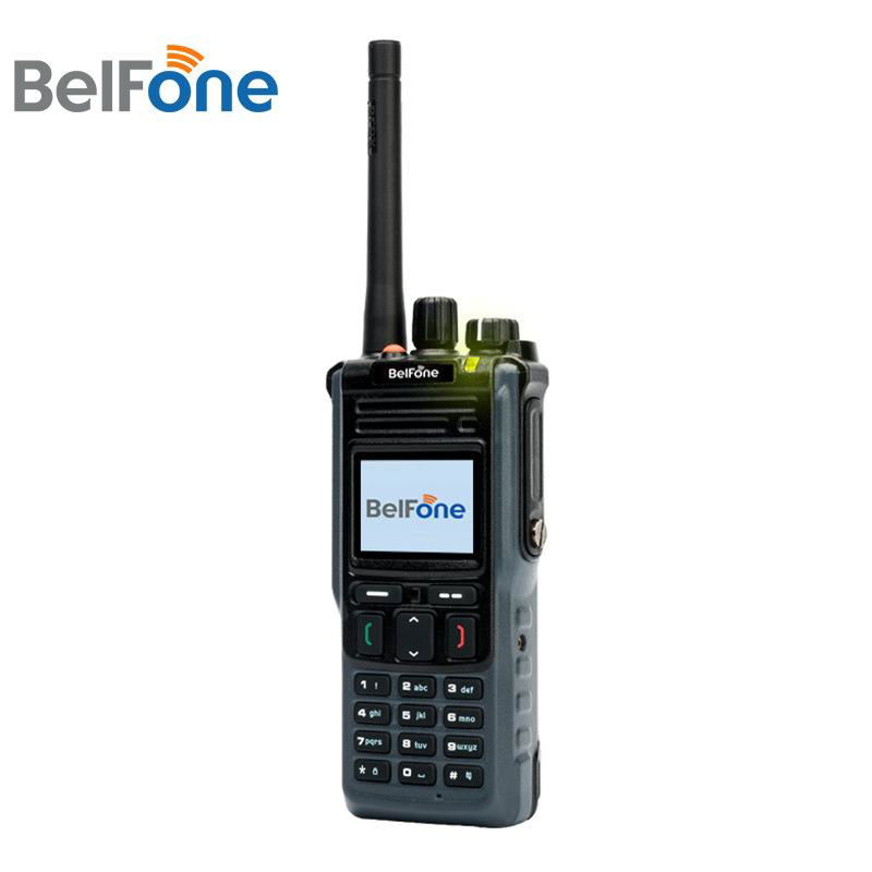 Belfone Dmr Tier Iii Trunking Handheld Military Radio With Ip68 Gps Bf