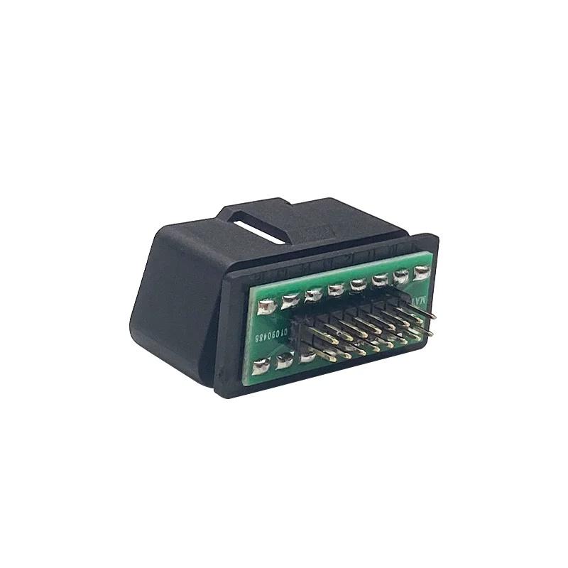 OBD Male with PCB Board 16 Pin OBD Connector OBDII Connector J1962/2.54 ...