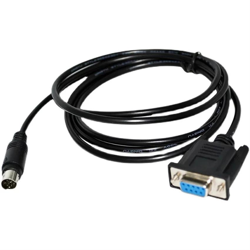 纯铜新捷THTG触摸屏三菱FX PLC通讯线圆口MD8针至9孔RS422信号线 - LRT-1288 - 蓝润通 (中国 广东省 贸易商 ...