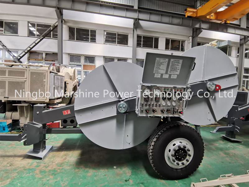 2X80kn Hydraulic Cable Tensioner Wire Tension Device - SA-YZ2X70 ...