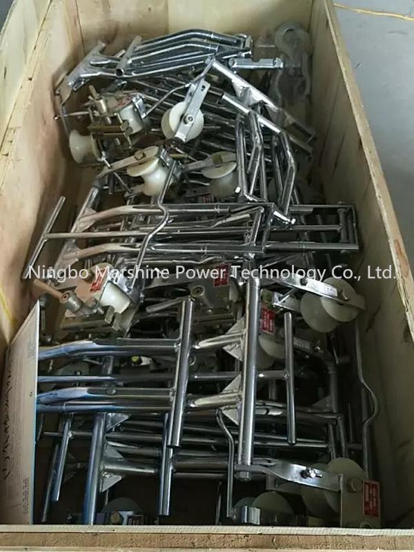 Electric Inspection Overhead Line Single Conductor Inspection Trolley ...