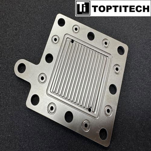 Titanium Plate With Flow Field For Electrolyzers - TOPTITECH (China ...
