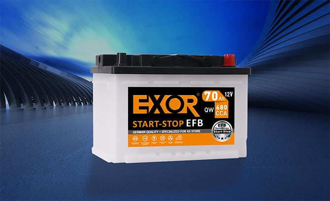 EXOR Start-Stop EFB Battery - JYC (China Manufacturer) - Battery ...