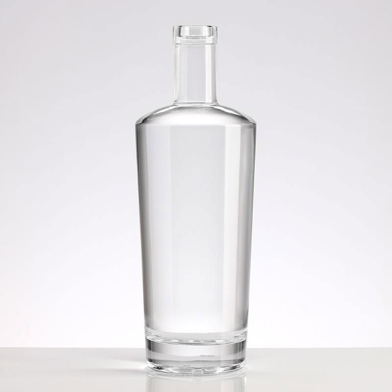 750ml Oval Shape Glass Vodka Bottle 750ml Glass Liquor Bottles ...