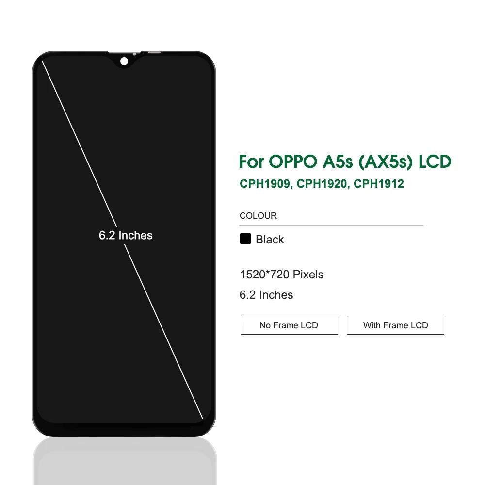 In stcok OPPO A5s AX5s LCD screen original digitizer wholesale - XXR ...