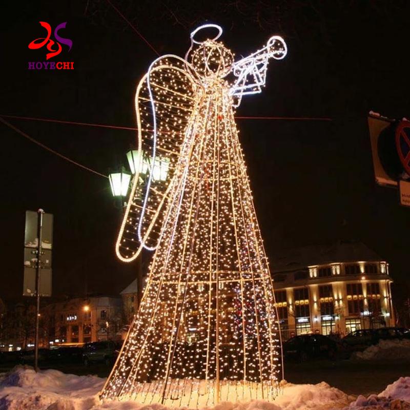 Christmas Decorative Light LED Garden Decoration Angel Motif Light ...