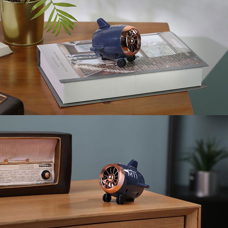 Portable Airplane Shaped Plastic TWS Wireless Bluetooth 5.0 Speaker ...