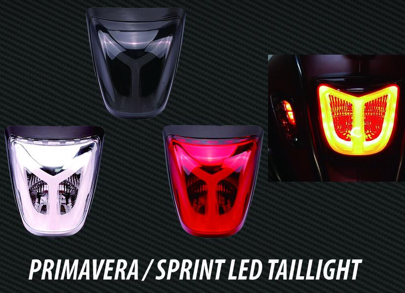 Tail Light LED Vespa Sprint Primavera tube led - MHZ Taiwan (Taiwan ...