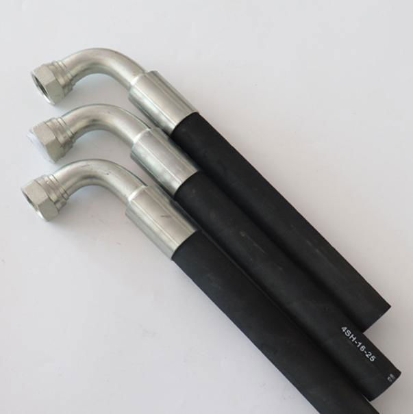 DIN EN856 4SH Steel Wire Spiraled Hydraulic Hose - Hongxiang (China ...