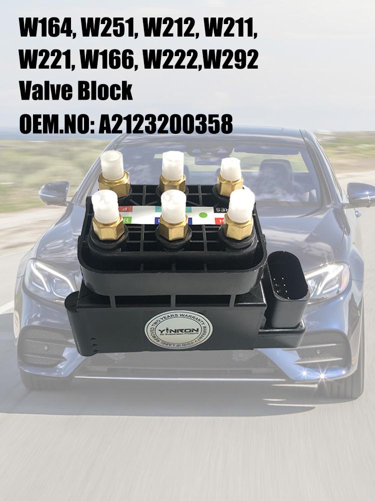 A2123200358 For Mercedes Benz W164, W166, W212 Air Suspension Valve ...